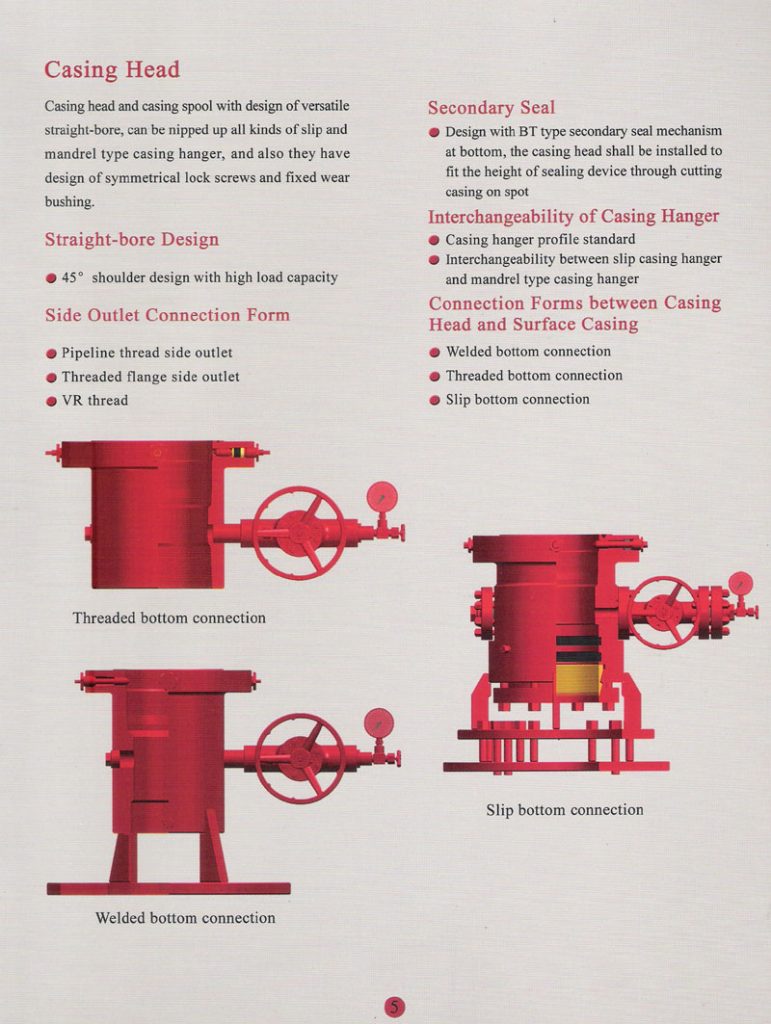 Casing Head – Raymonds Supply Co. Ltd.